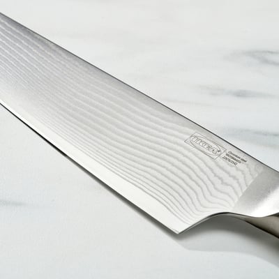 FJÄLLRÖDING cook's knife, damascus steel/black, 22 cm - IKEA Germany