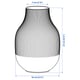 GRADVIS vase, pink, 21 cm - IKEA Germany