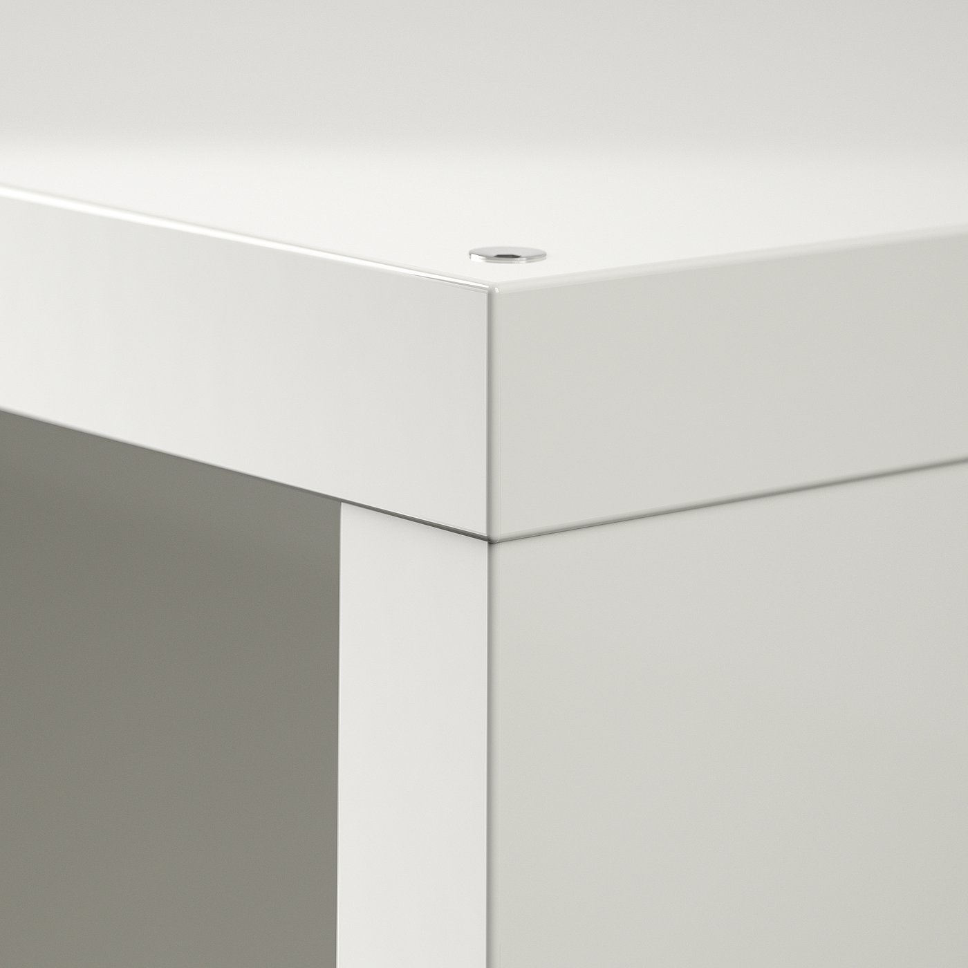 Ikea white cube shelf store