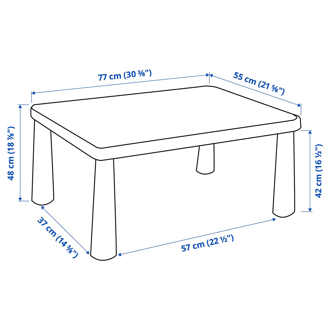 Ikea mammut table replacement leg store