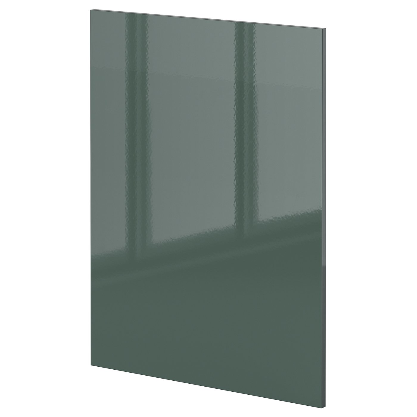 METOD 1 front for dishwasher, Kallarp high-gloss dark grey-green, 60 cm ...