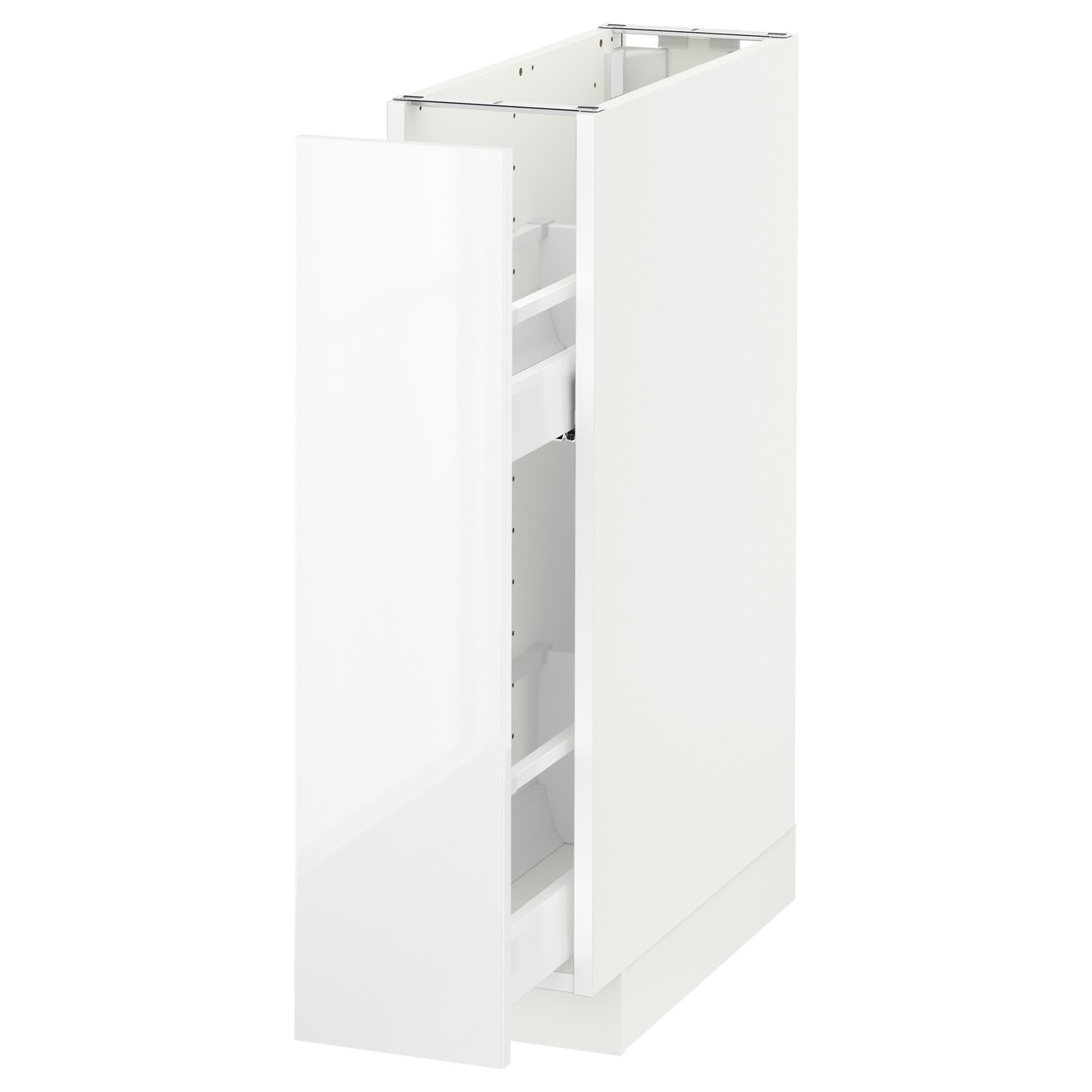 METOD Base cabinet pull out int fittings white Ringhult white 20x60 cm
