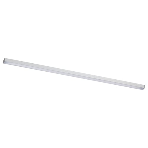 MITTLED LED kitchen worktop lighting strip, dimmable aluminium-colour ...