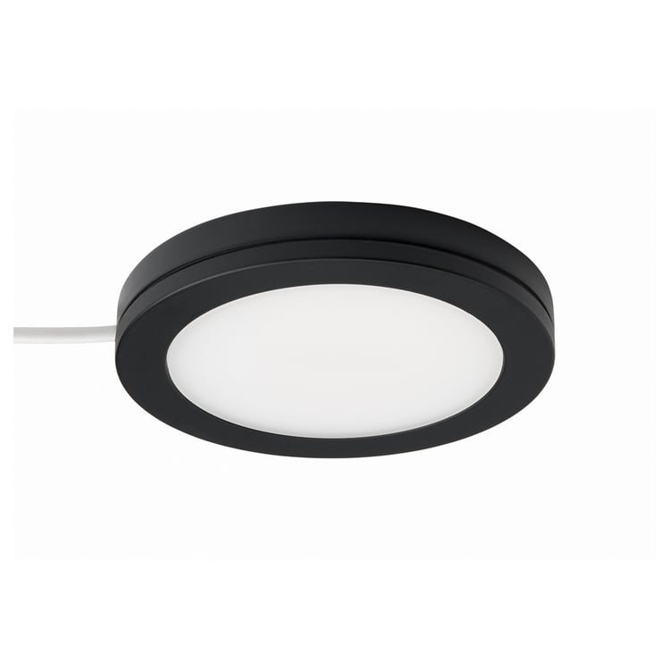 MITTLED LED spotlight, dimmable black - IKEA Germany