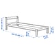 NEIDEN bed frame, pine/Luröy, 90x200 cm - IKEA Germany