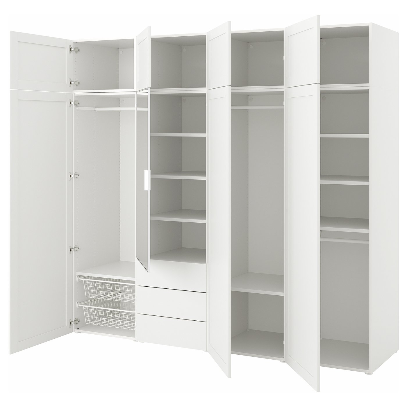 Ikea almirah with mirror store