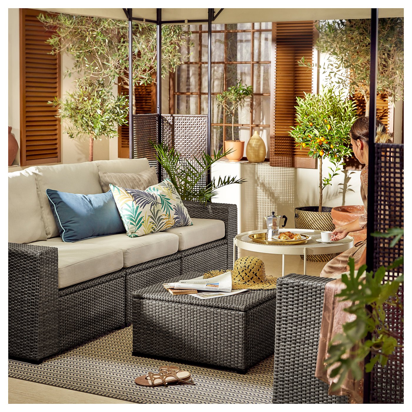 Ikea 3 piece outdoor setting store