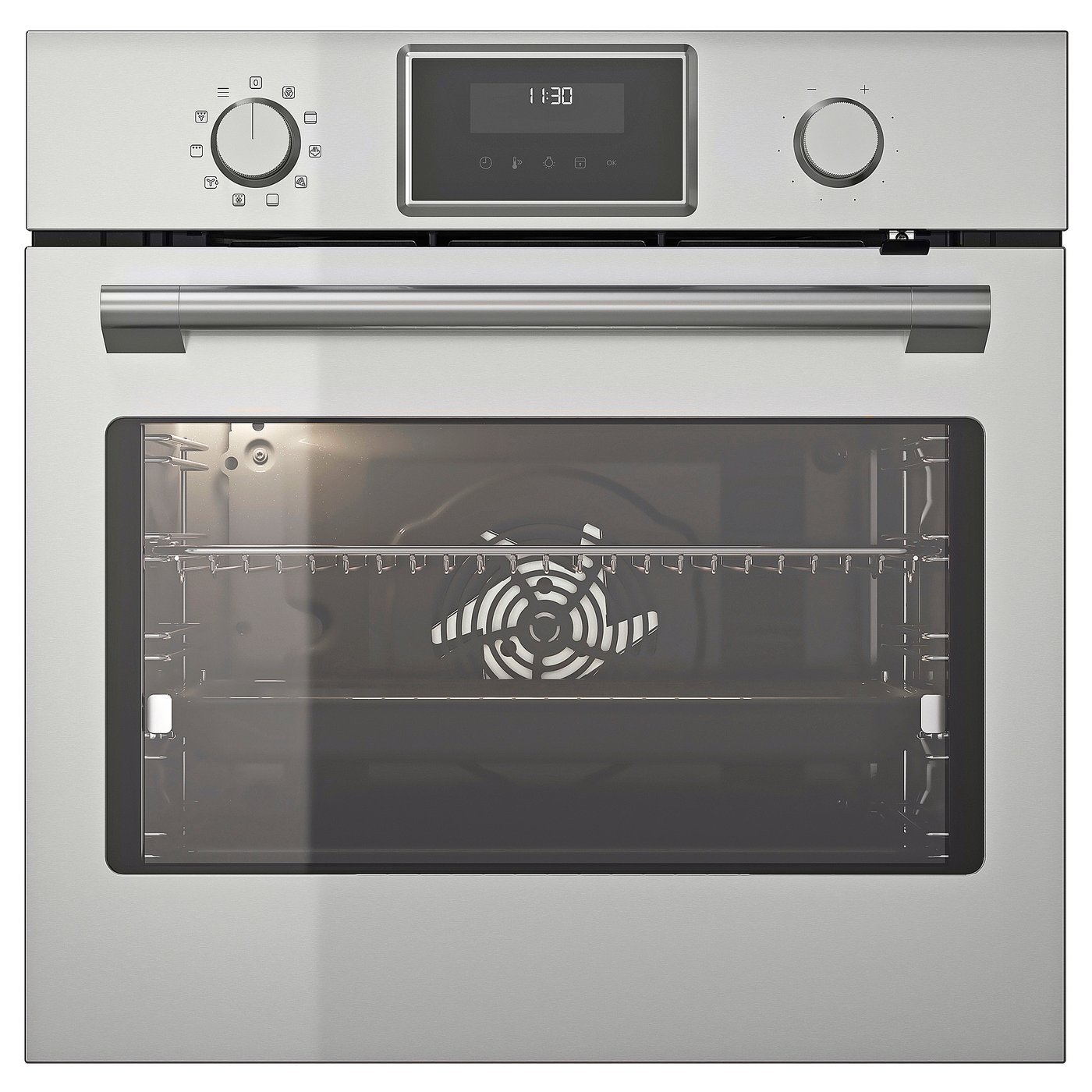 STENABY true fan oven, added steam function bake function/stainless ...