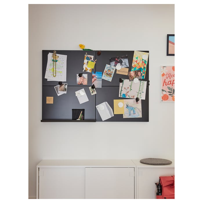 SVENSÅS memo board, black, 40x60 cm - IKEA Germany