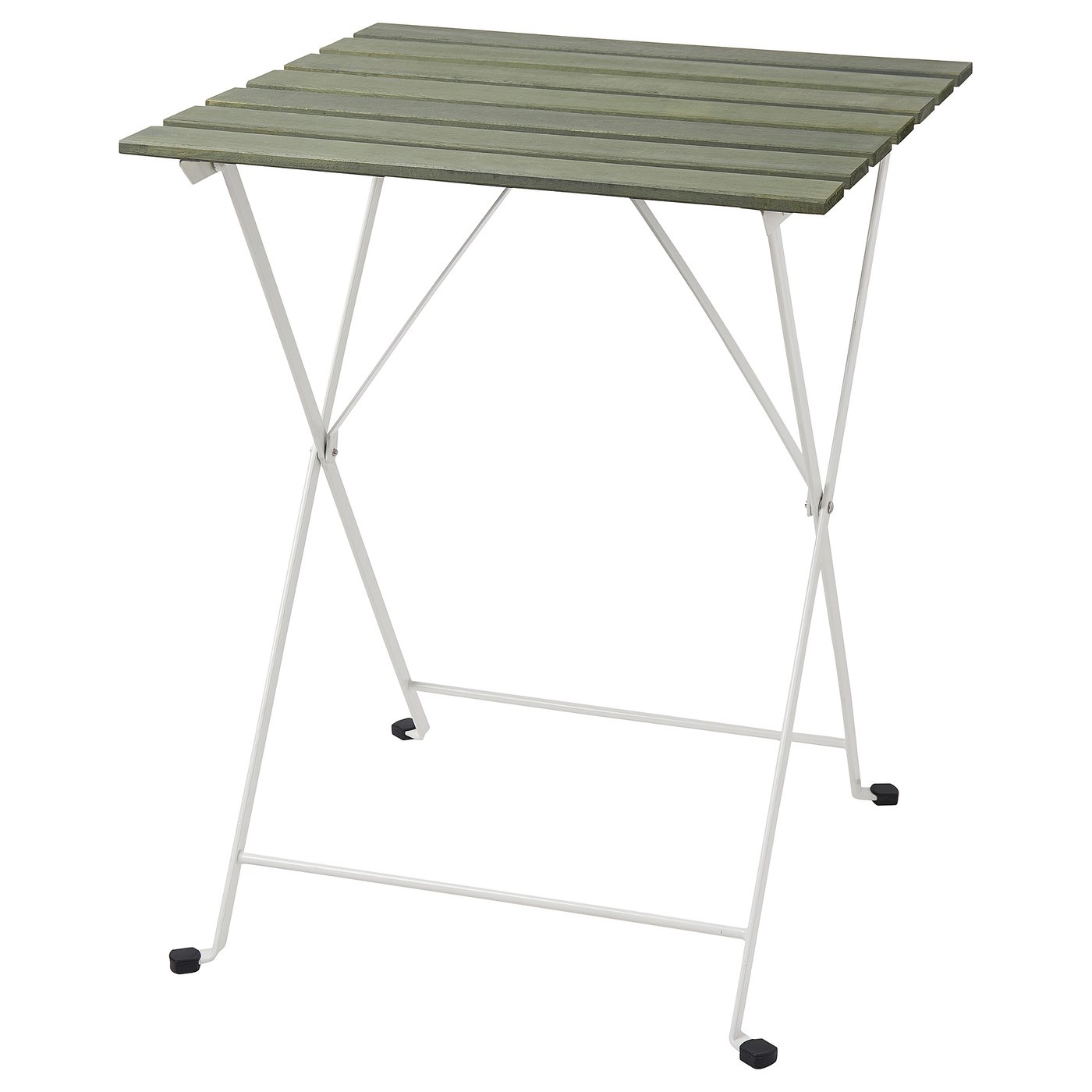 TARNO Table outdoor white green 55x54 cm