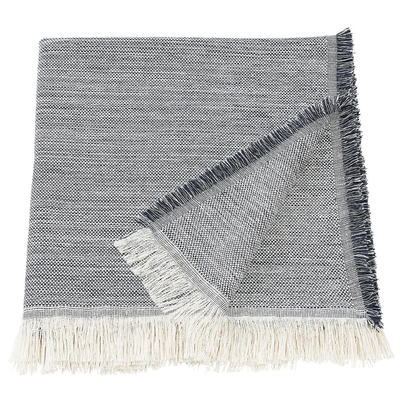VÄXELBRUK throw, light blue, 130x170 cm - IKEA Germany