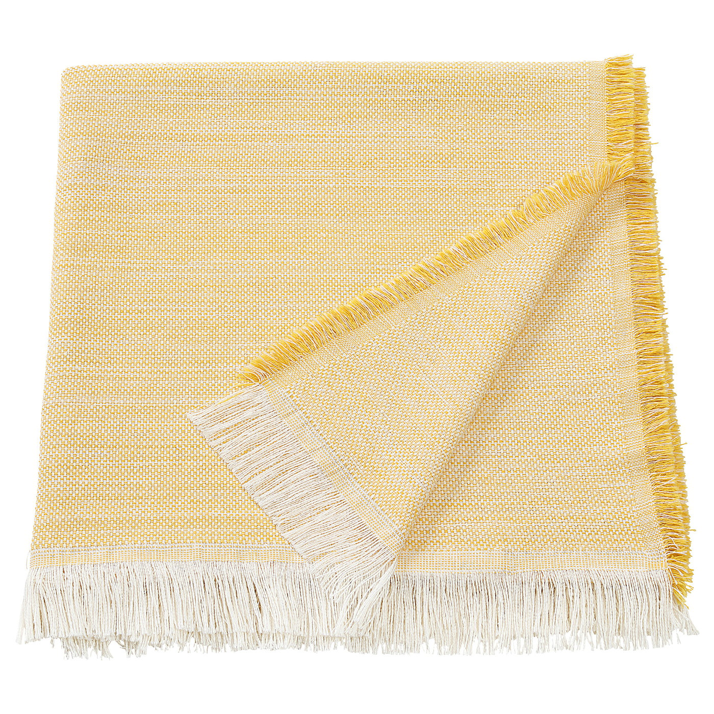 VÄXELBRUK throw, light yellow, 130x170 cm - IKEA Germany