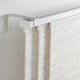 VIDGA triple track rail, included ceiling fittings/white, 140 cm - IKEA ...