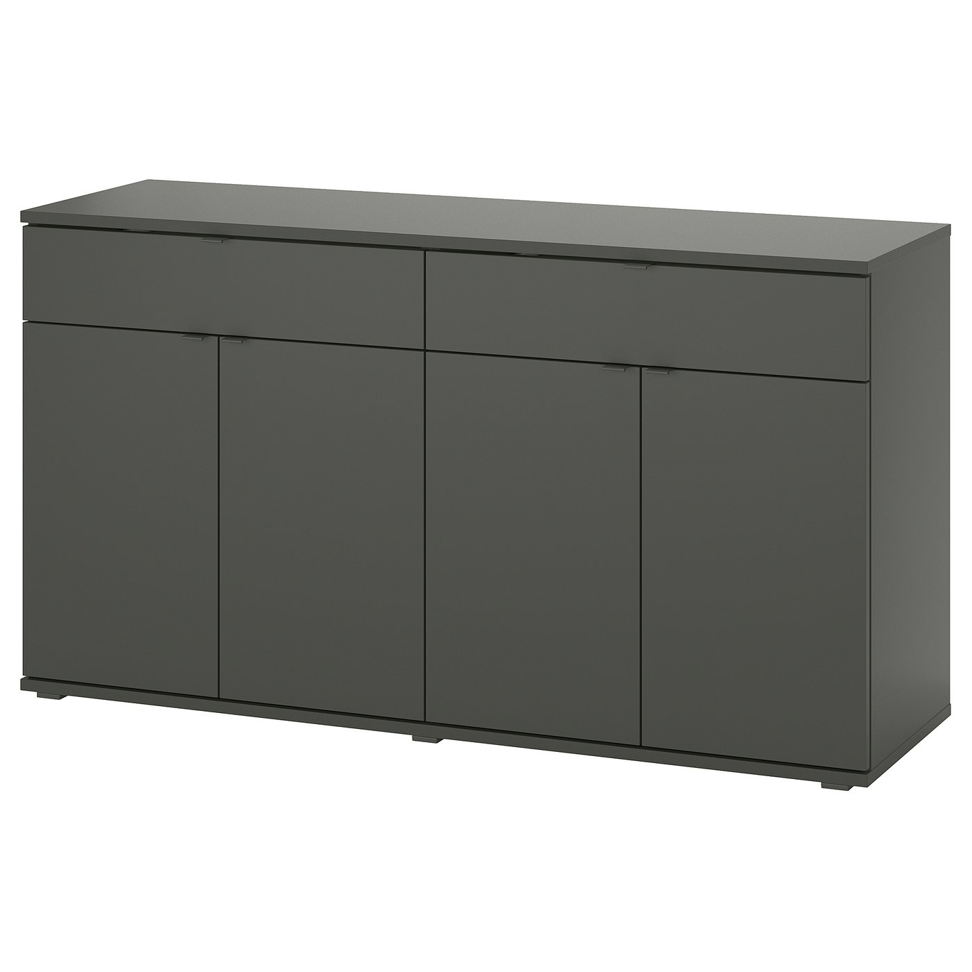 VIHALS sideboard dark grey 140x37x75 cm IKEA Germany
