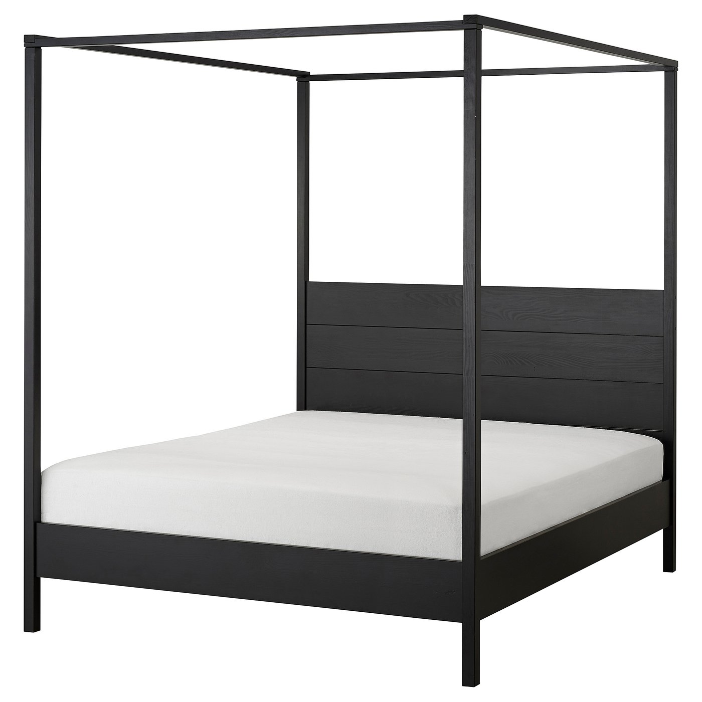 Ikea black platform bed store