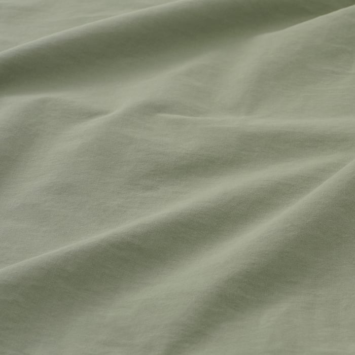 ÄNGSLILJA pudebetræk, grågrøn, 60x70 cm - IKEA