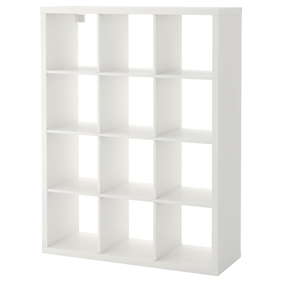 KALLAX Reol, hvid, 112x147 cm - IKEA