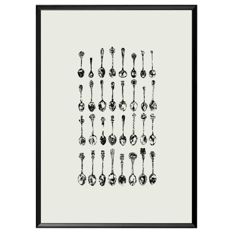 KNOPPÄNG ramme med billede, souvenirsamling, 50x70 cm - IKEA