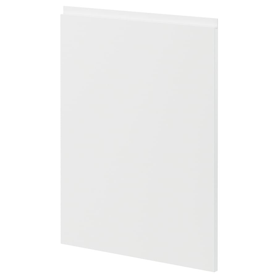 METOD 1 front til opvaskemaskine, Voxtorp mat hvid, 60 cm - IKEA