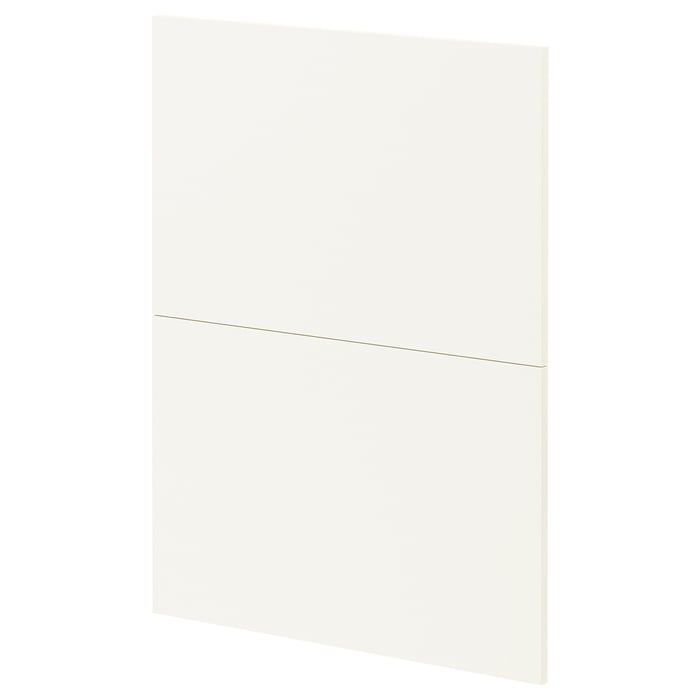 METOD 2 fronter til opvaskemaskine, Vallstena hvid, 60 cm - IKEA