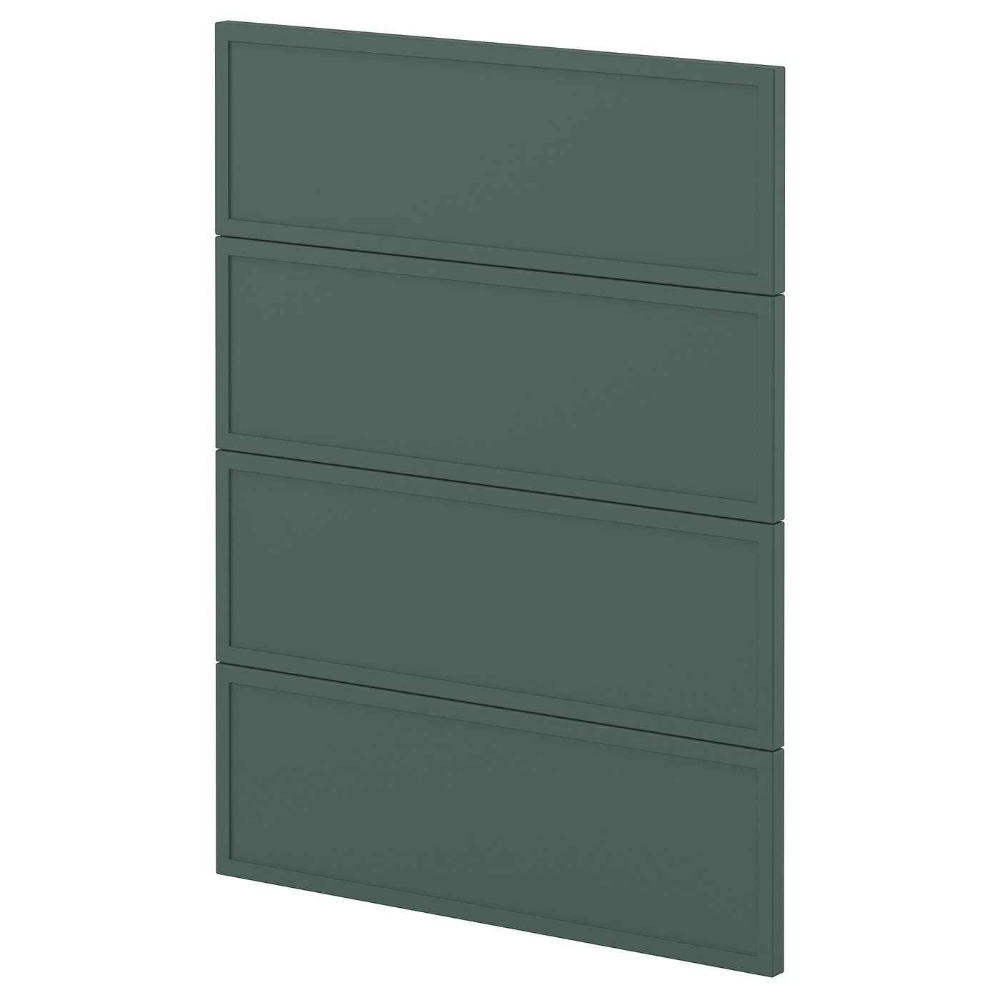 METOD 4 fronter til opvaskemaskine, Aspudden mørk grågrøn, 60 cm - IKEA