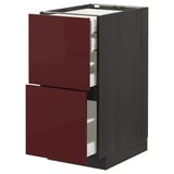 METOD / MAXIMERA Usk 2 front/2 lave/1 mel/1 høj skuf, hvid, Veddinge ...