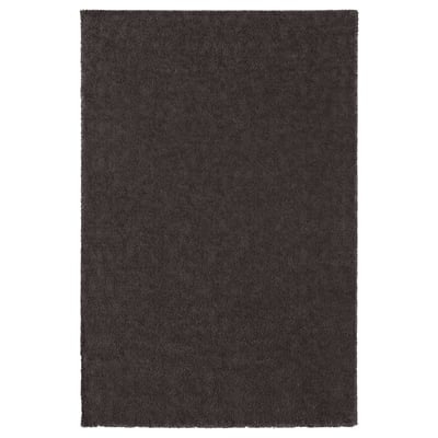 STOENSE Tæppe, kort luv, mellemgrå, 200x300 cm - IKEA