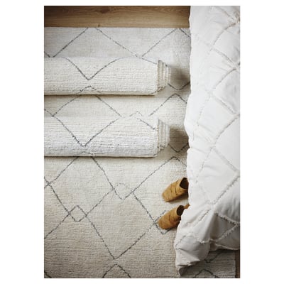 TVERSTED vaip, madal, beež, 133x195 cm - IKEA Eesti