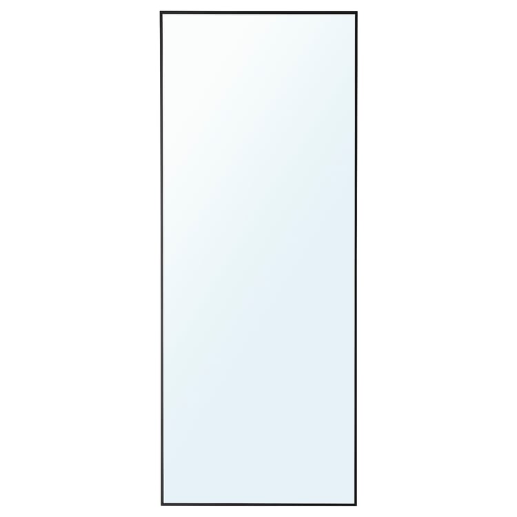 HOVET مرآة, أسود, ‎78x196 سم‏ - IKEA