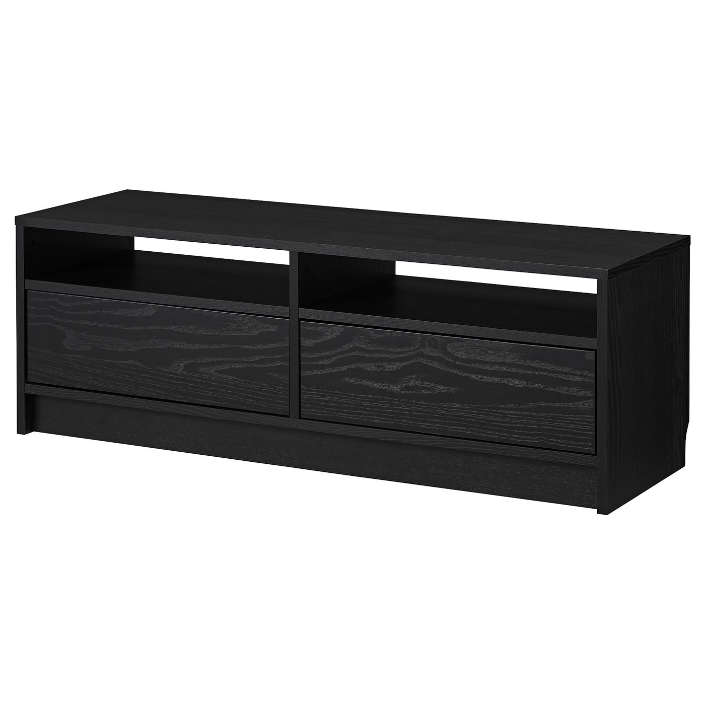 BENNO TV bench black brown 120x39x42 cm IKEA