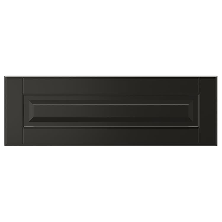 BODBYN drawer front, black, 60x20 cm - IKEA