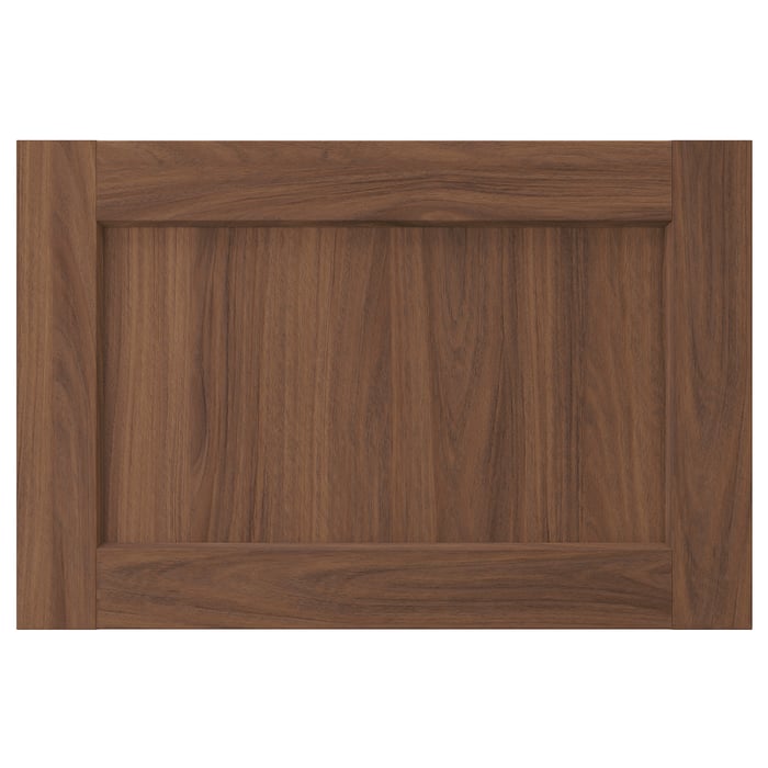 ENKÖPING drawer front, brown walnut effect, 60x40 cm - IKEA