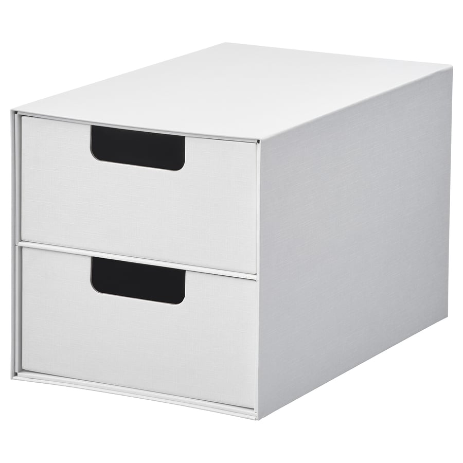 FJÄDERHARV mini chest with 2 drawers, white, 16x25 cm - IKEA