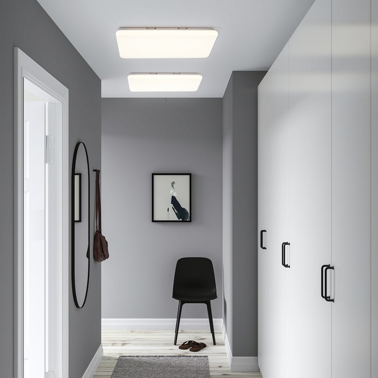 JETSTRÖM LED ceiling light panel, dimmable/white spectrum, 60x60 cm - IKEA