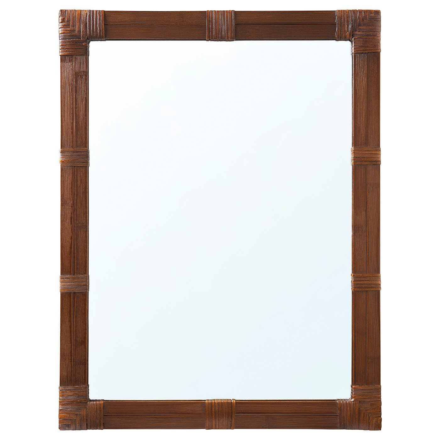 KLIBBAL mirror, brown, 47x62 cm - IKEA