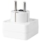 KOPPLA EU travel adapter, earthed/white - IKEA