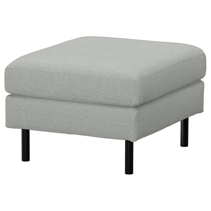 SALTSJÖBADEN footstool, Tonerud grey - IKEA