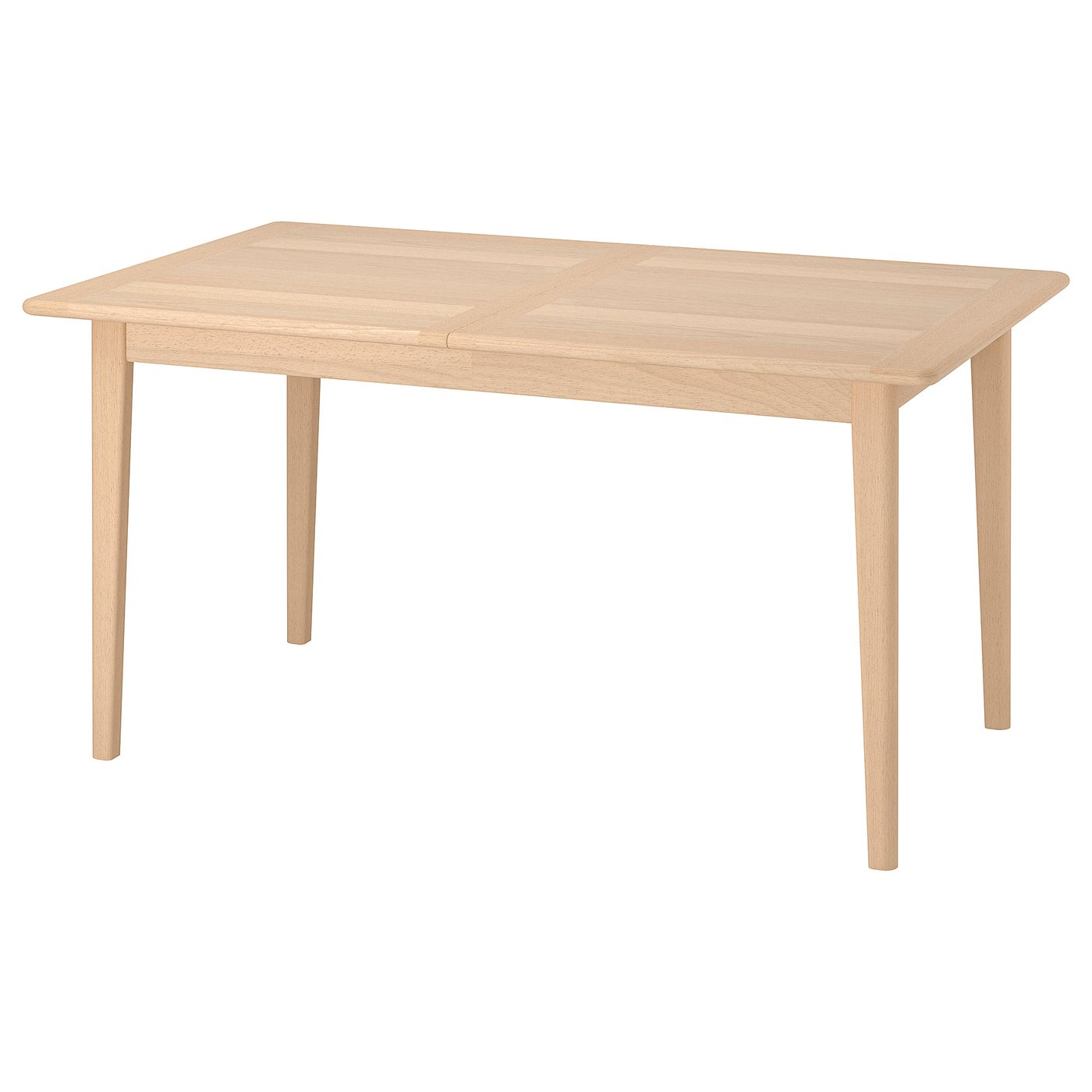 SKANSNÄS extendable table, light beech/veneer, 150/205x90 cm - IKEA