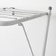 SLIBB drying rack, 2 levels, grey, 78x46x185 cm - IKEA