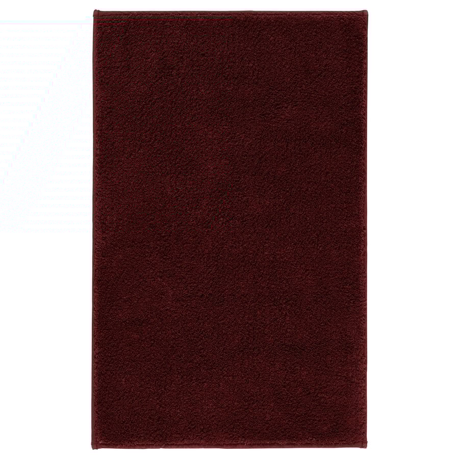 SÖDERSJÖN bath mat, deep red, 50x80 cm - IKEA