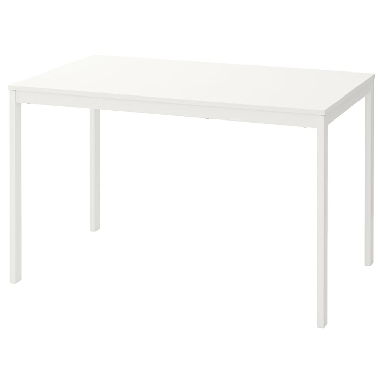 VANGSTA extendable table, white, 120/180x75 cm - IKEA