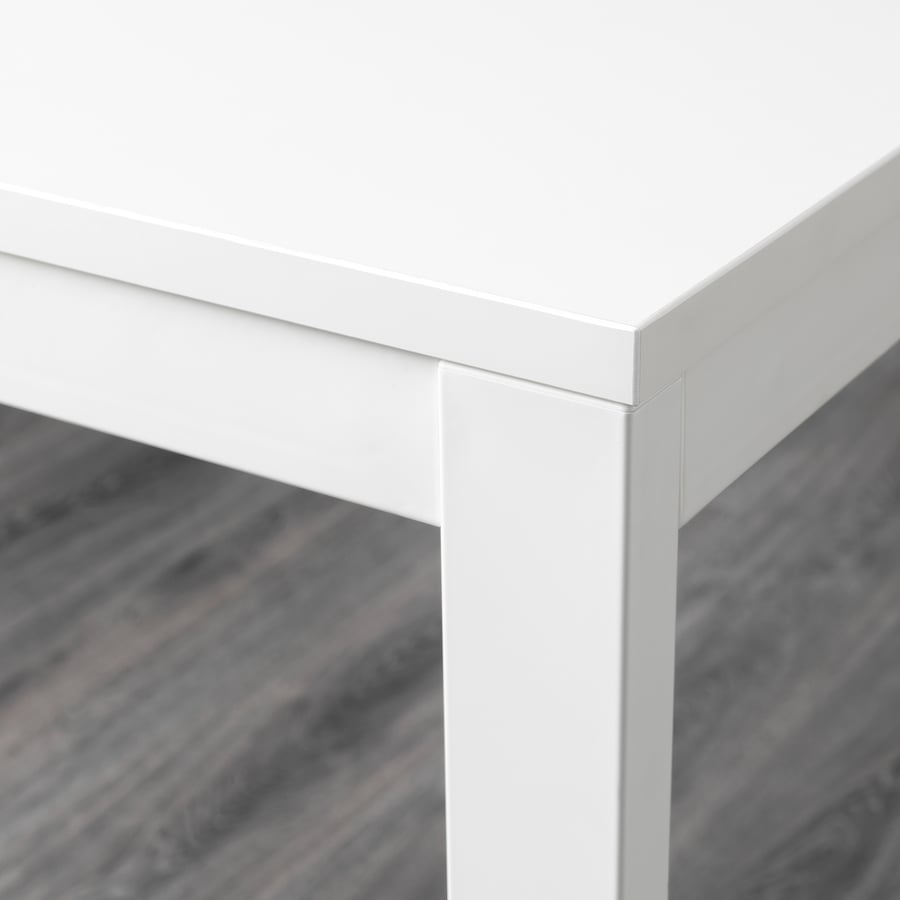 VANGSTA extendable table, white, 120/180x75 cm - IKEA