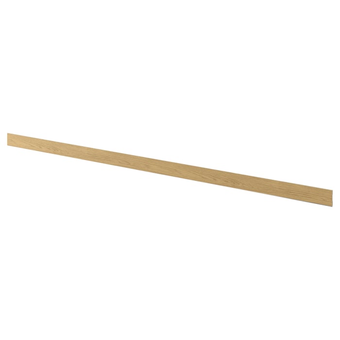 VOXTORP plinth, oak effect, 220x8 cm - IKEA