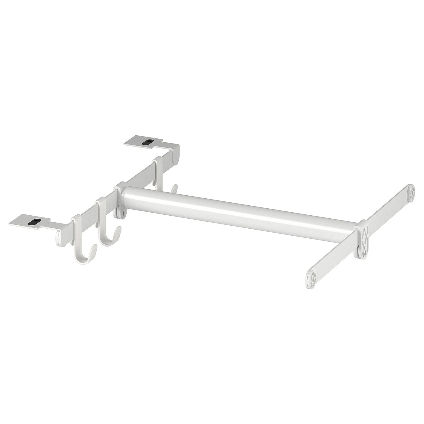 HJÄLPA Barra+2 guies susp+3 gxs+1 ferr, regulable/blanc, 30-47x40 cm - IKEA