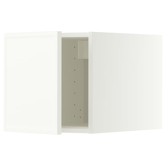 METOD armari superior, blanc/Aspudden blanc mat, 40x40 cm - IKEA