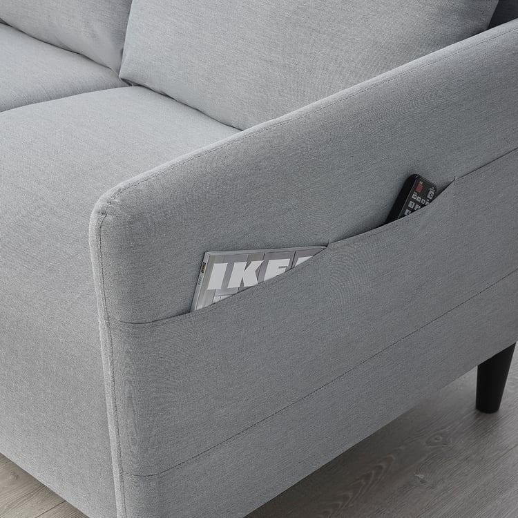 ANGERSBY 3-seat sofa, Knisa light grey - IKEA Spain