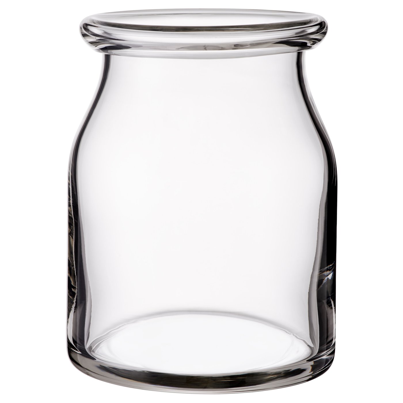 BEGÄRLIG vase, clear glass, 18 cm - IKEA Spain