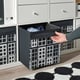 DRÖNA box, black/patterned, 33x38x33 cm - IKEA Spain