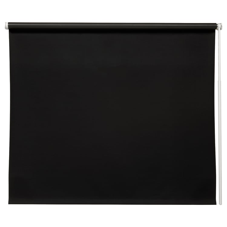 FRIDANS block-out roller blind, black, 160x195 cm - IKEA Spain
