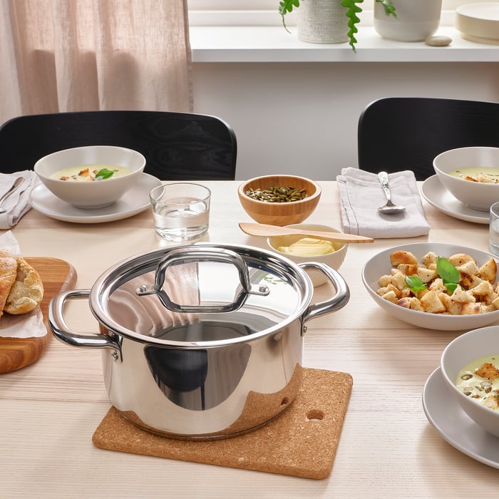 HEAT pot stand, cork, 23x17 cm - IKEA Spain